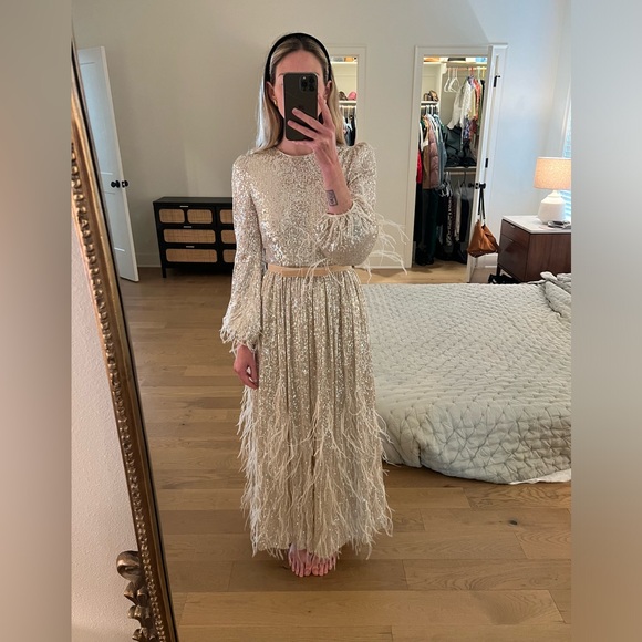 Nicola Bathie | Dresses | Nwt Antonio Melanie X Nicola Bathie Sequin ...